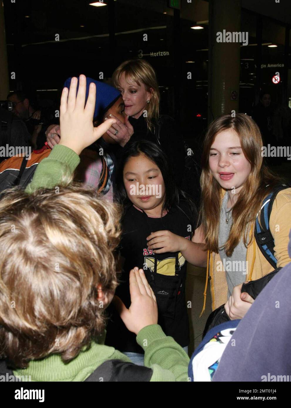 Melanie Griffith, looking fabulous as usual, arrives at LAX airport all ...