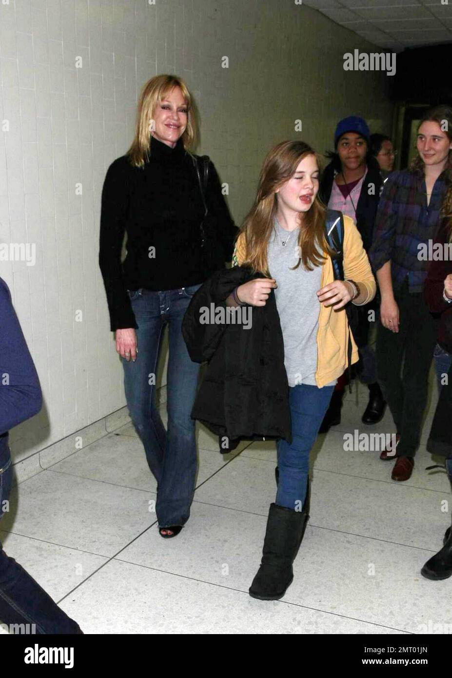 Melanie Griffith, looking fabulous as usual, arrives at LAX airport all ...