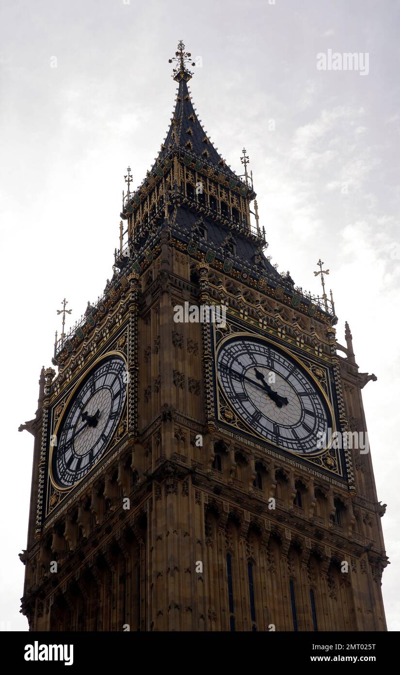 A general view of the Queen Elizabeth Tower, which hold the bell known ...