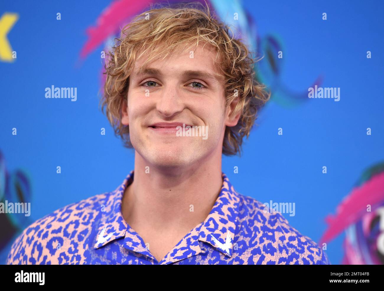 Logan Paul arrives at the Teen Choice Awards at the Galen Center on ...