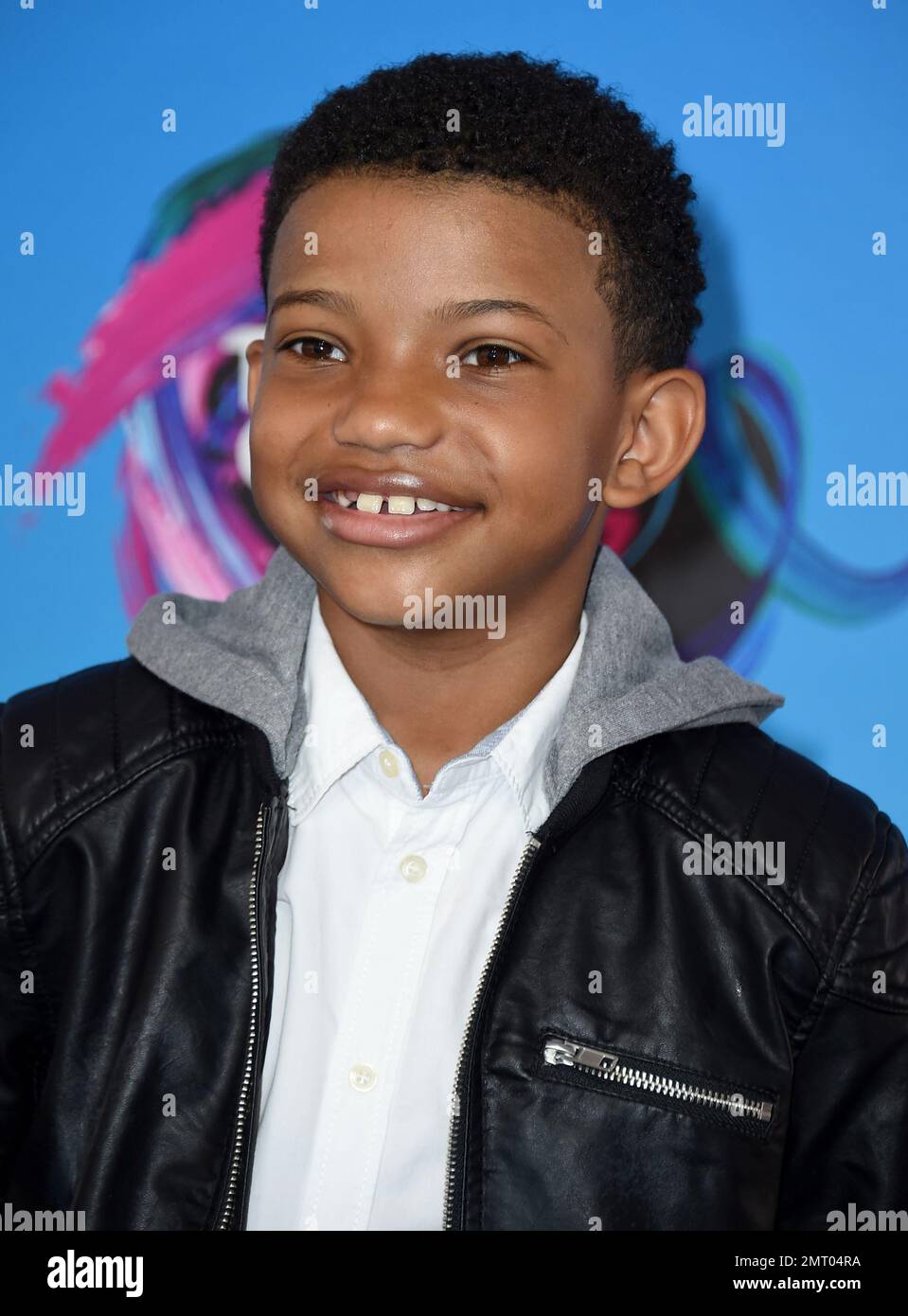 Lonnie Chavis arrives at the Teen Choice Awards at the Galen Center on ...