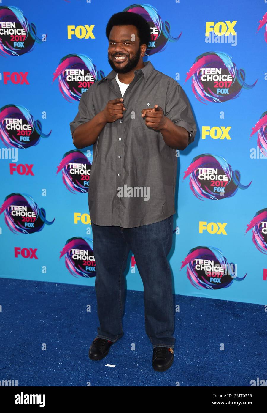 Craig Robinson arrives at the Teen Choice Awards at the Galen Center on ...