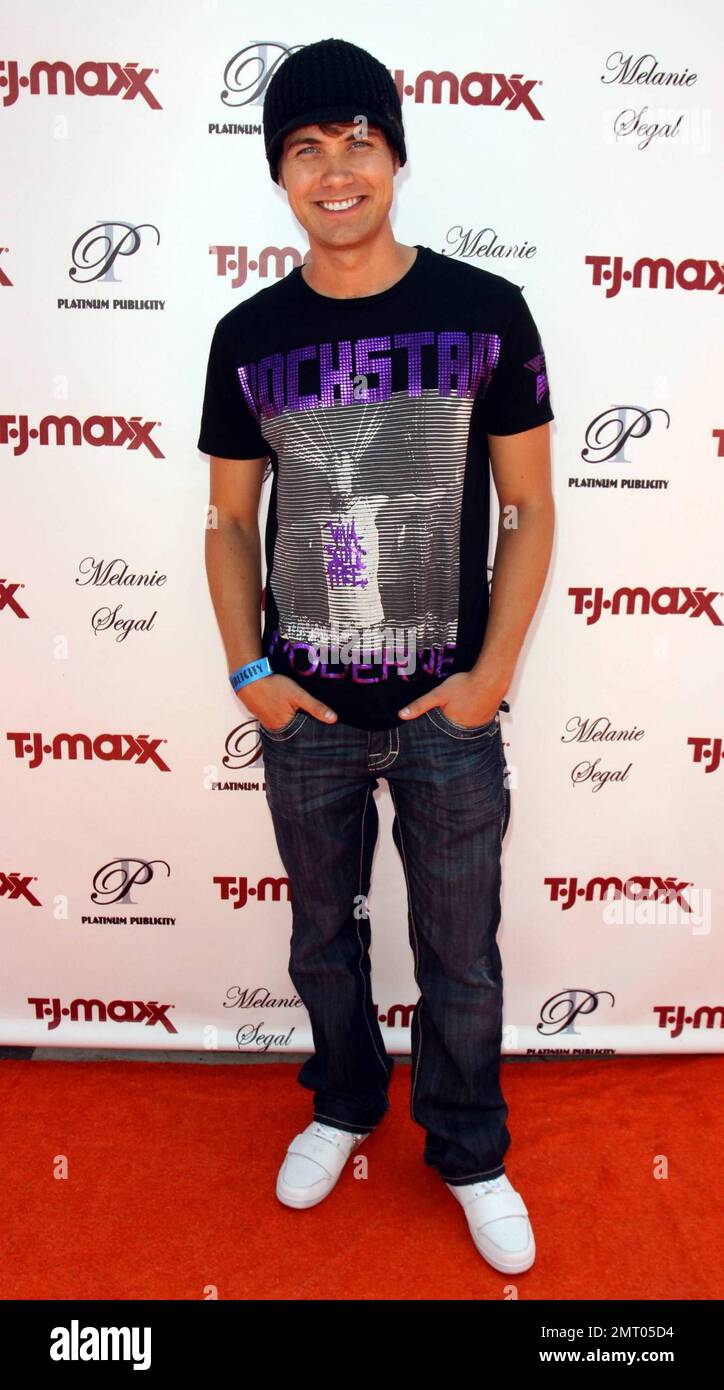 Actor Drew Seeley attending Melanie SegalÕs Celebrity Retreat presented ...