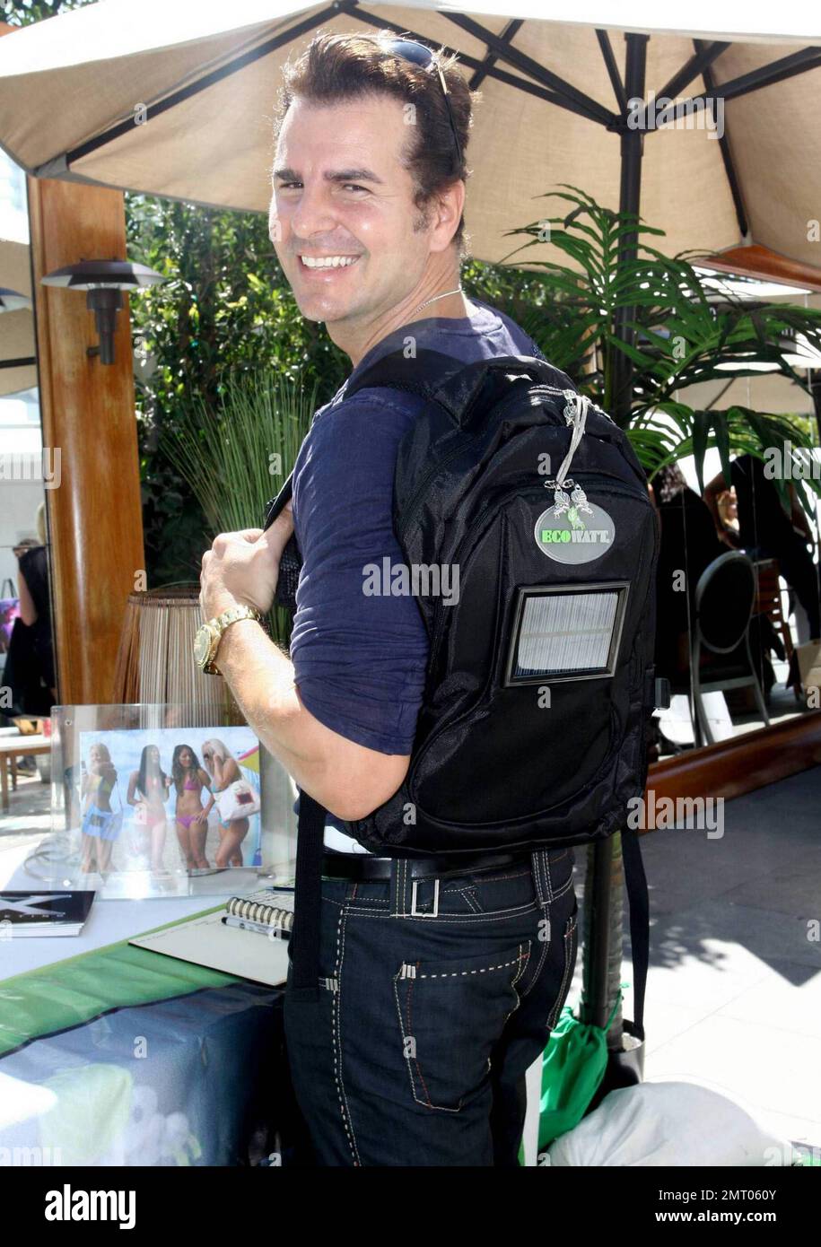 Vincent De Paul arrives at Melanie Segal's VMA gifting party, held at ...