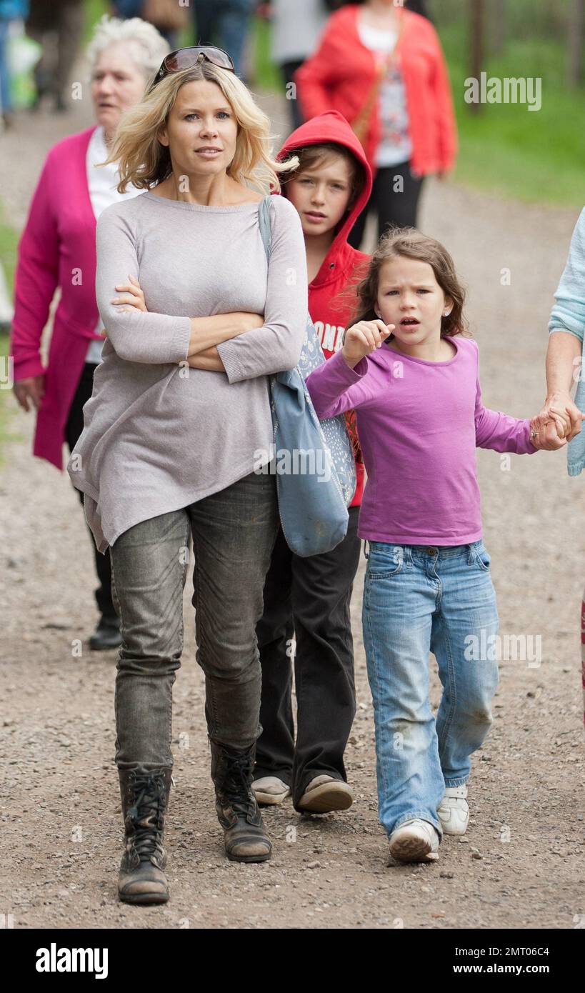 EXCLUSIVE!! Ex model and TV presenter Melinda Messenger at the UK Wolf ...