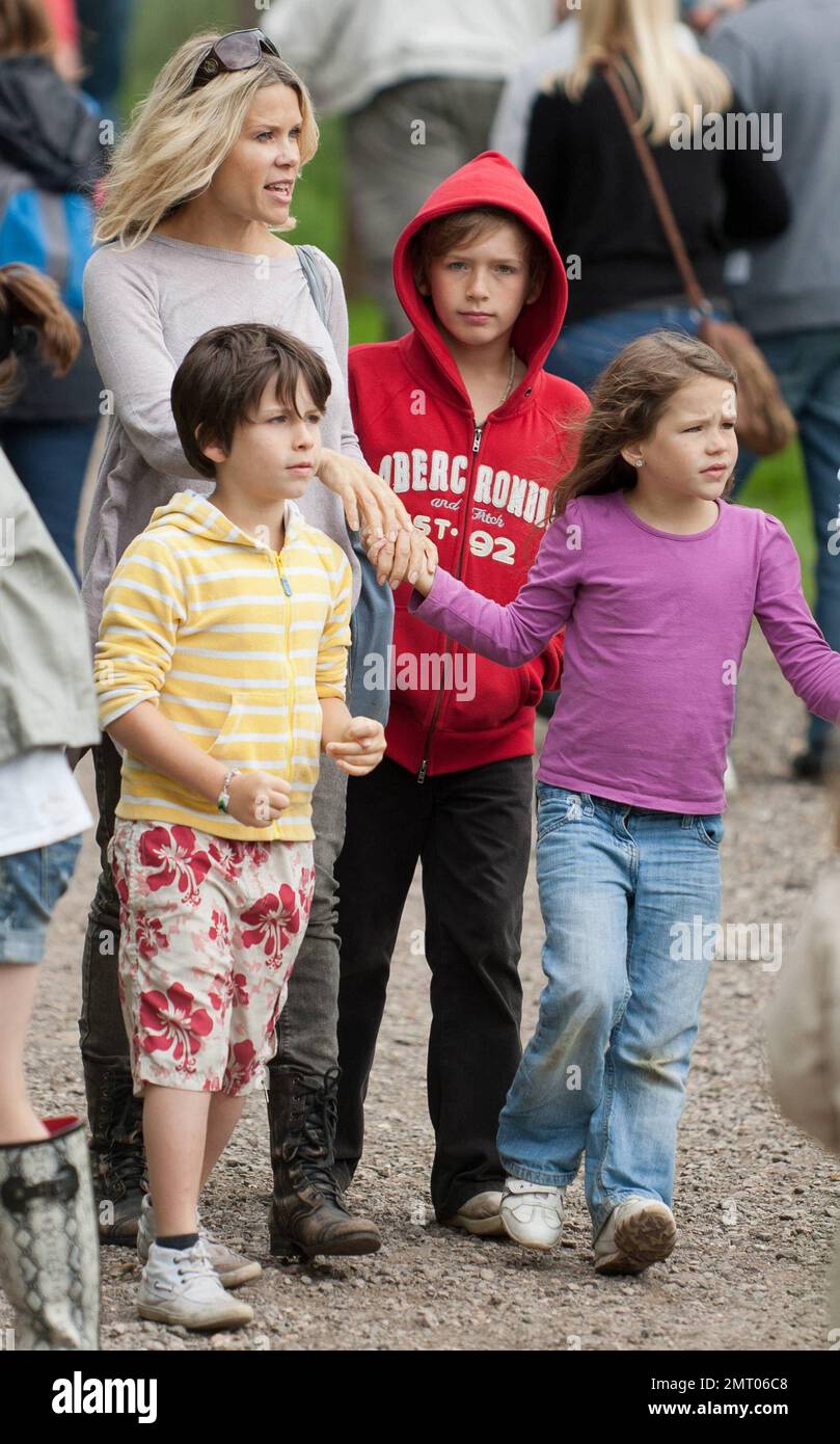 EXCLUSIVE!! Ex model and TV presenter Melinda Messenger at the UK Wolf ...