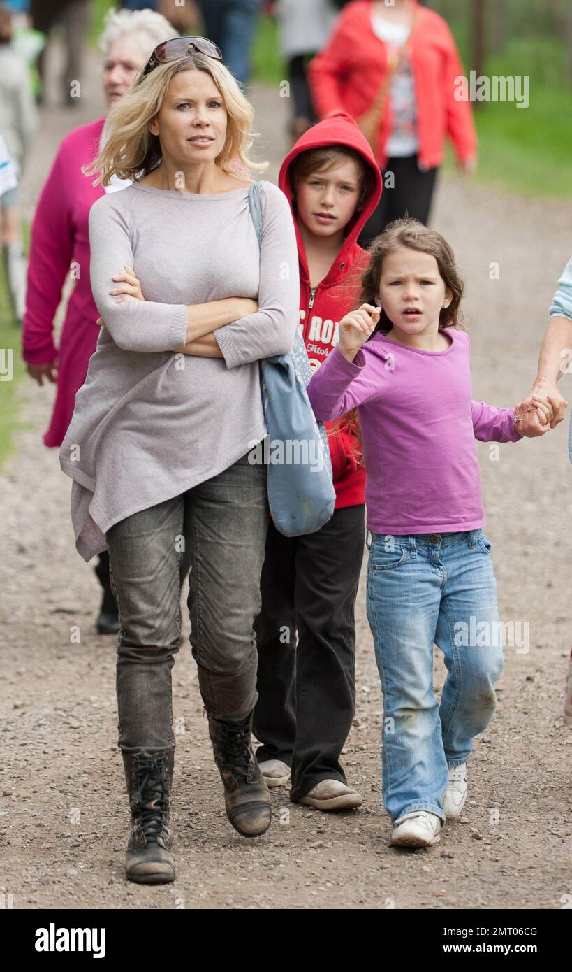 EXCLUSIVE!! Ex model and TV presenter Melinda Messenger at the UK Wolf ...