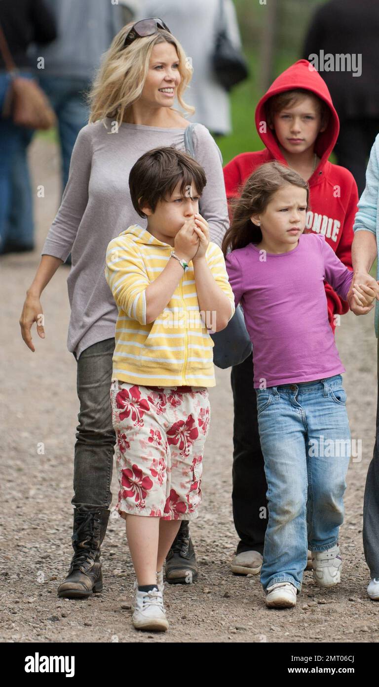 EXCLUSIVE!! Ex model and TV presenter Melinda Messenger at the UK Wolf ...