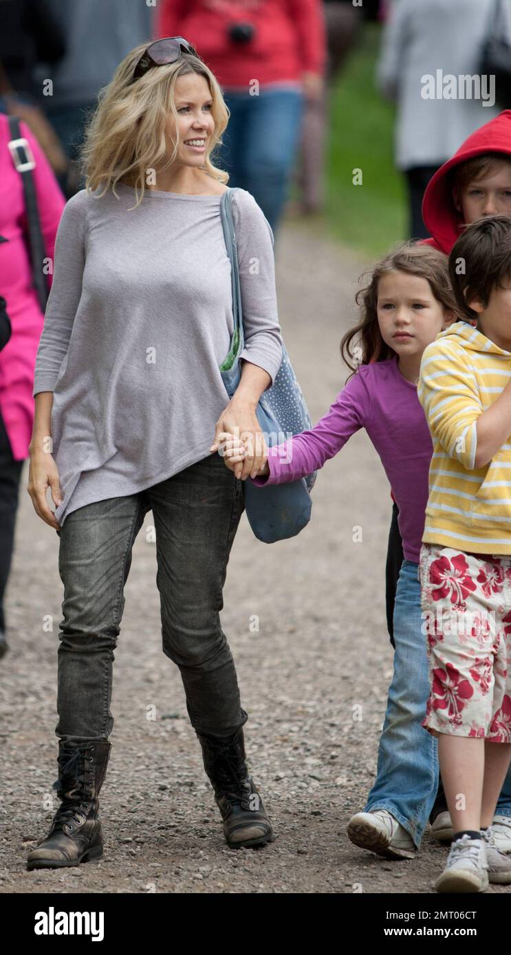 EXCLUSIVE!! Ex model and TV presenter Melinda Messenger at the UK Wolf ...