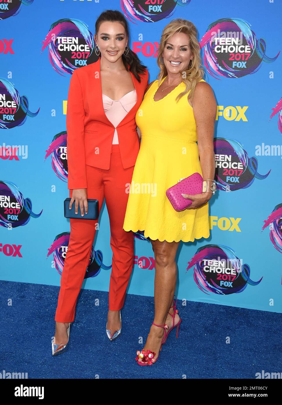 Kendall Vertes, left and her mother Jill Vertes arrive at the Teen ...
