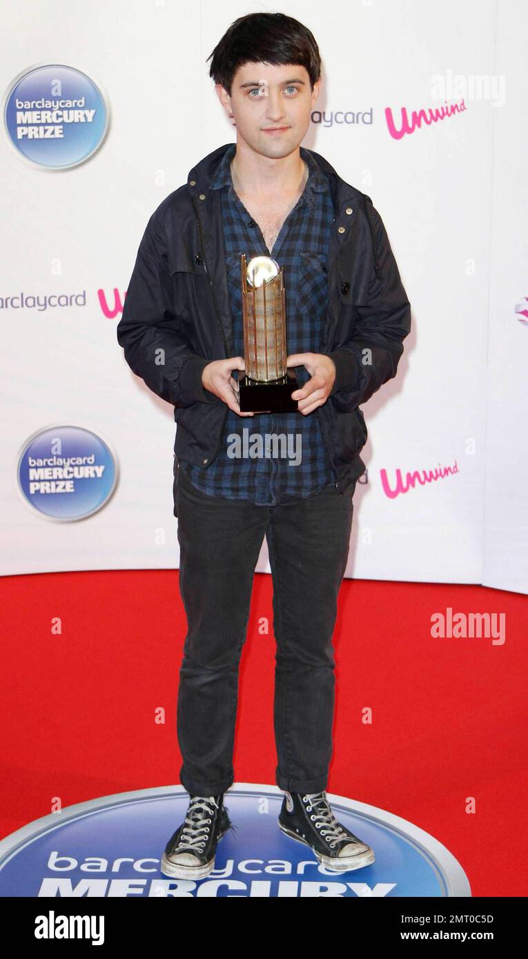 Conor J. O'Brien of the Irish band Villagers attends the Barclaycard ...