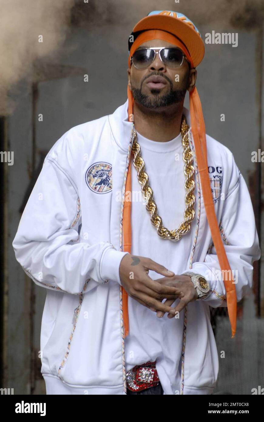 The Brooklyn set of Method Man and Redman's new video shoot. New York ...