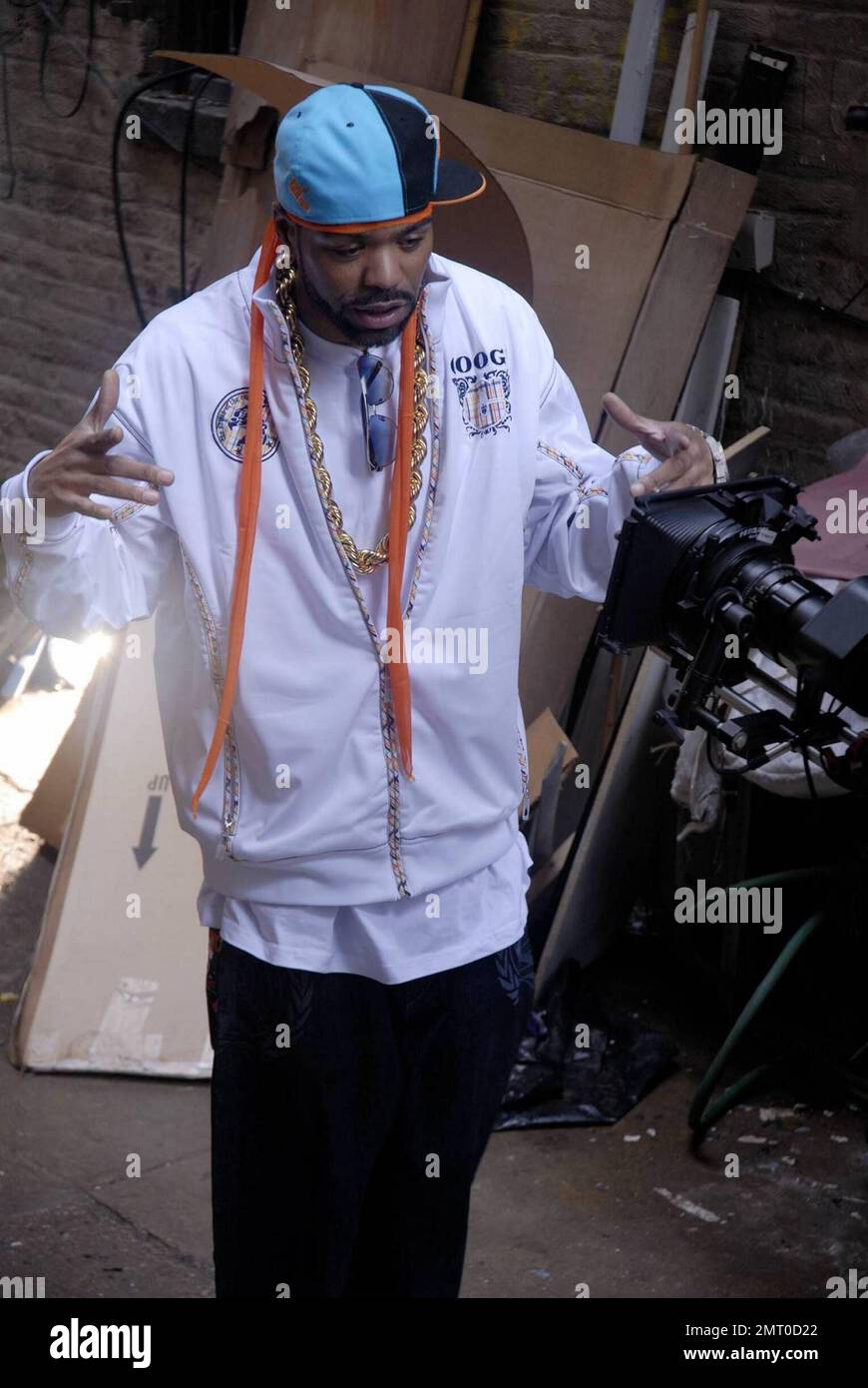 The Brooklyn set of Method Man and Redman's new video shoot, New York ...
