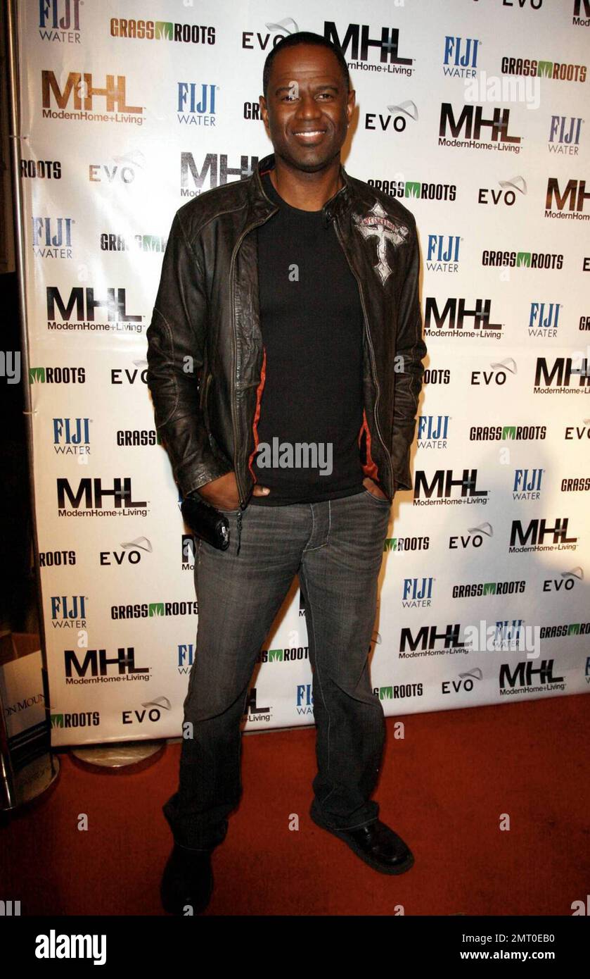 Brian McKnight at the "MH+L" Magazine Premiere Party at Boulevard 3 in ...