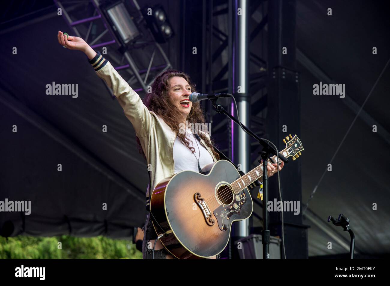 Natalie Closner of Joseph performs at the 2017 Outside Lands Music ...