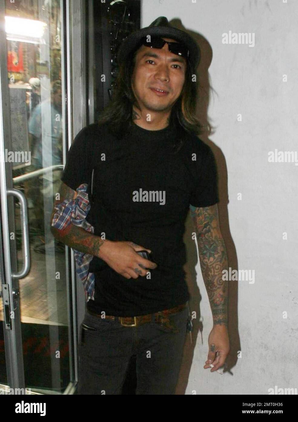 EXCLUSIVE!! Ami James and Yojiro Harada take a break from filming ...