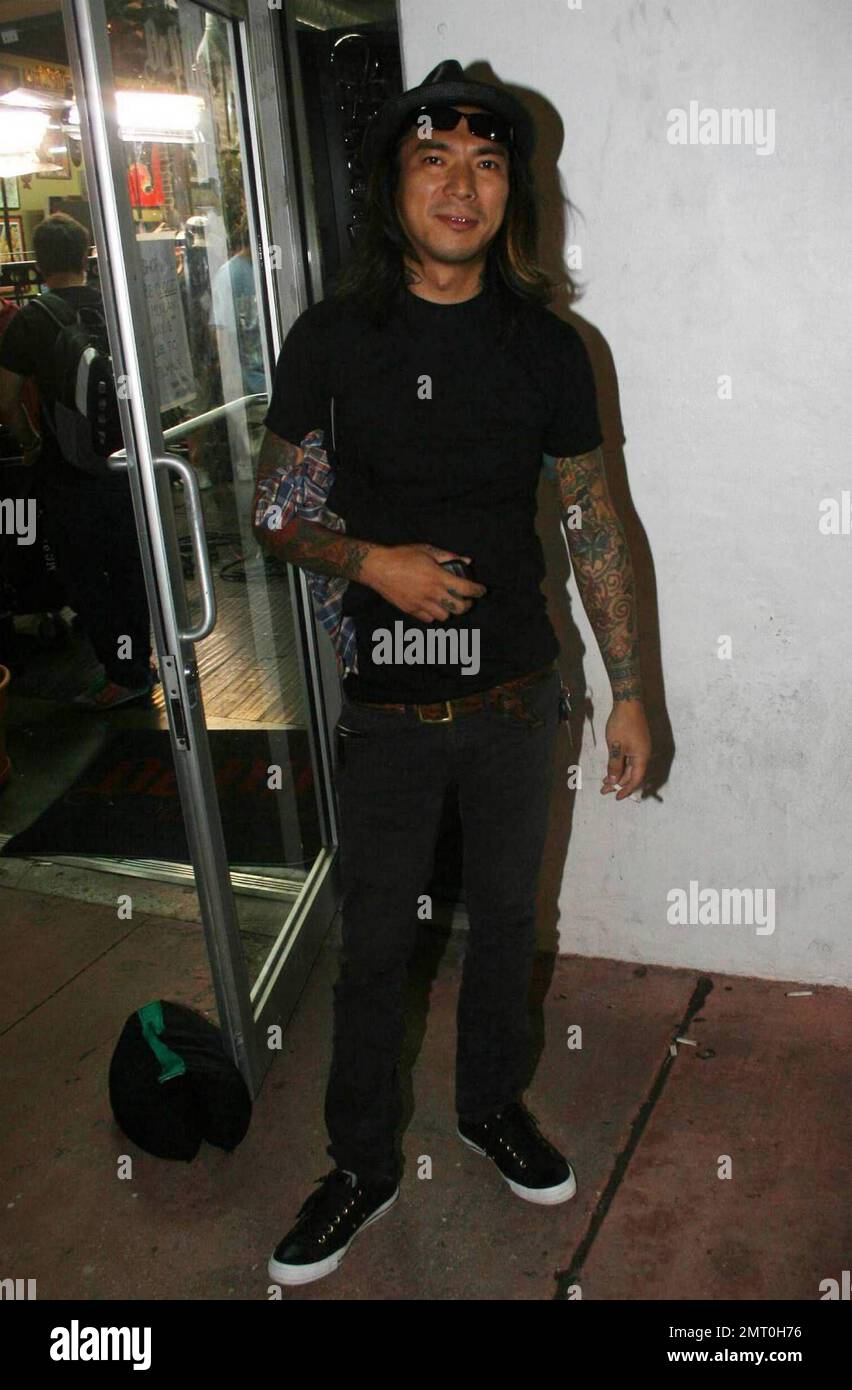 EXCLUSIVE!! Ami James and Yojiro Harada take a break from filming ...