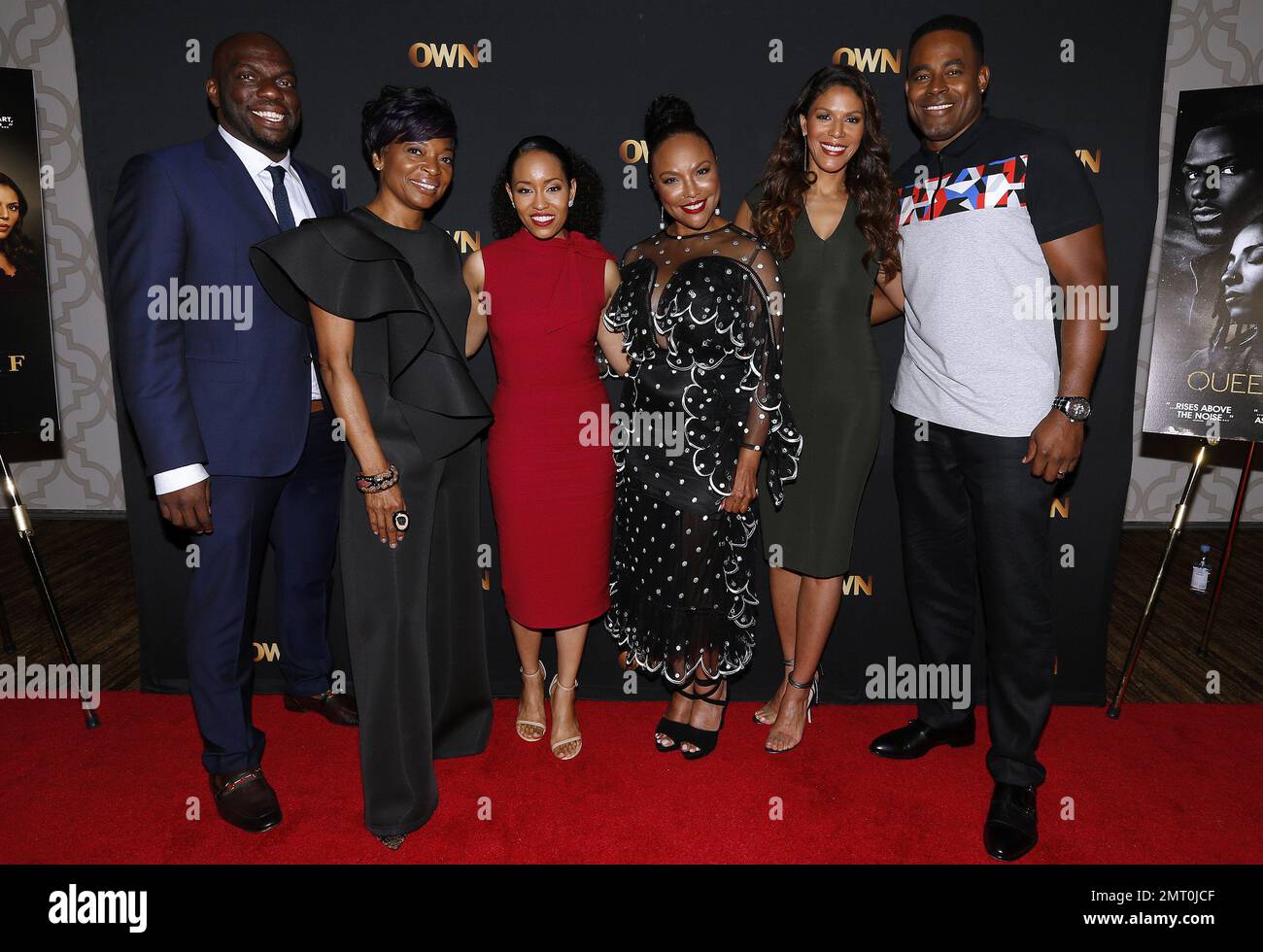 IMAGE DISTRIBUTED FOR OPRAH WINFREY NETWORK - From left, Omar J. Dorsey, Tina Lifford, Dawn-Lyen ...