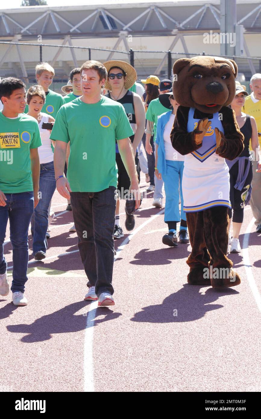 Actor and cancer survivor, Michael C. Hall at the UCLA Lymphoma Program ...