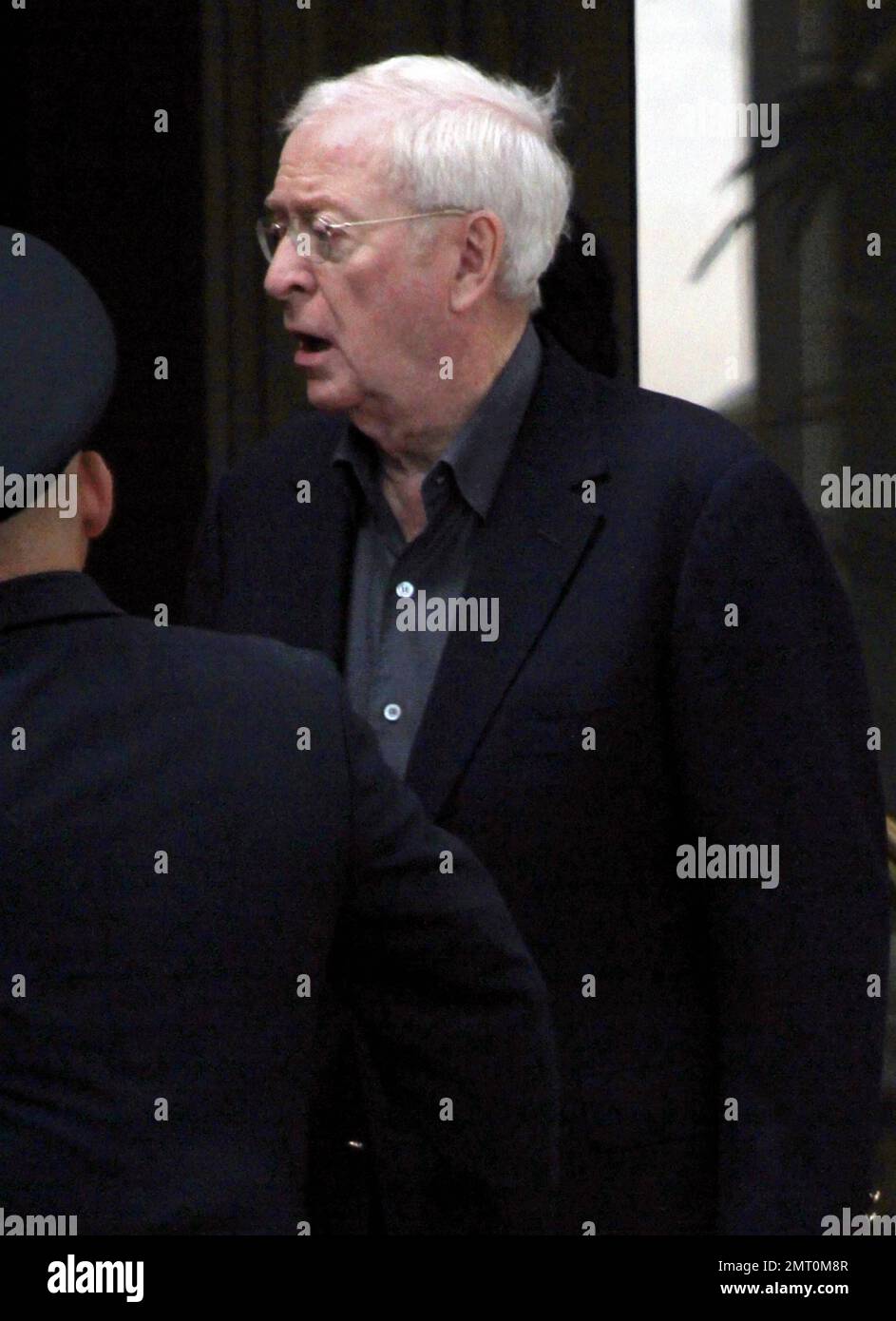 EXCLUSIVE!! "The Dark Knight Rises" star Sir Michael Caine was seen out ...