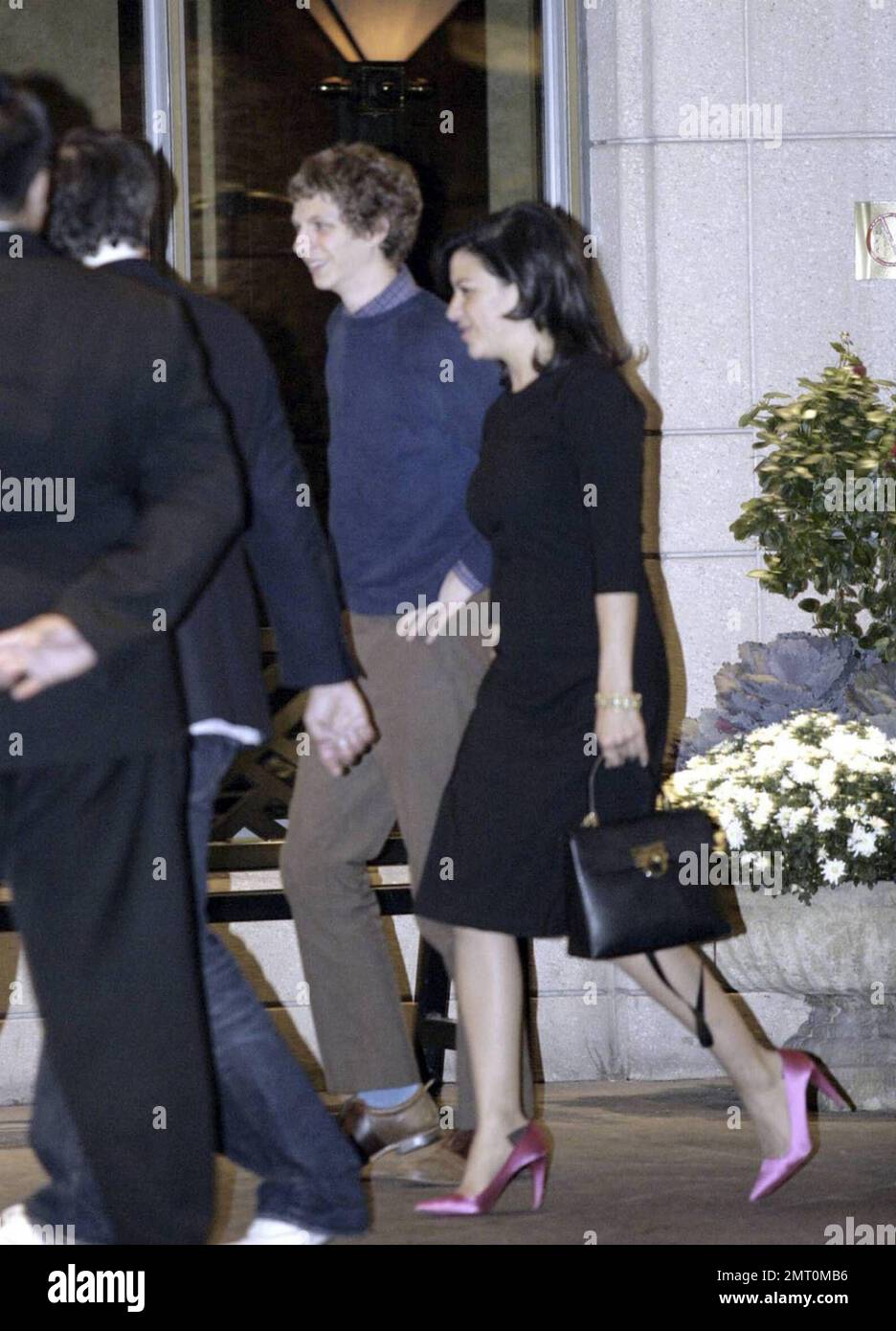 EXCLUSIVE!! Michael Cera arrives at his hotel with a female friend ...