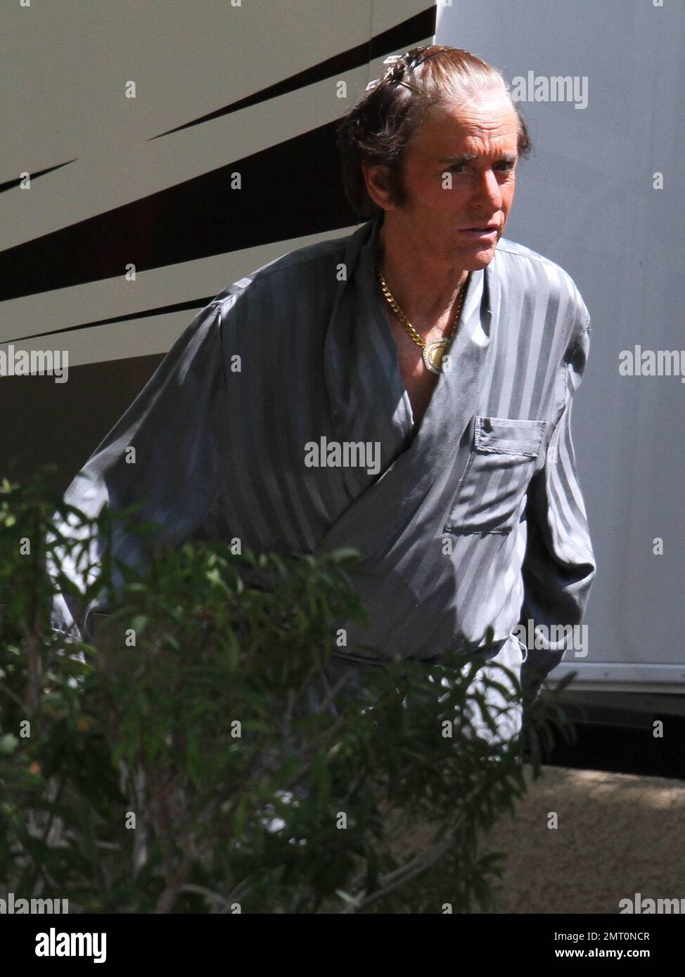 EXCLUSIVE!! Looking very much the character, Michael Douglas wears his ...