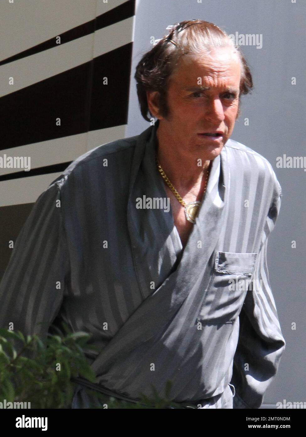 EXCLUSIVE!! Looking very much the character, Michael Douglas wears his ...