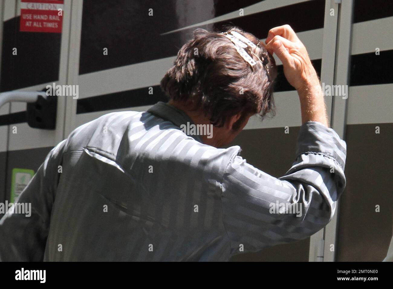 EXCLUSIVE!! Looking very much the character, Michael Douglas wears his ...