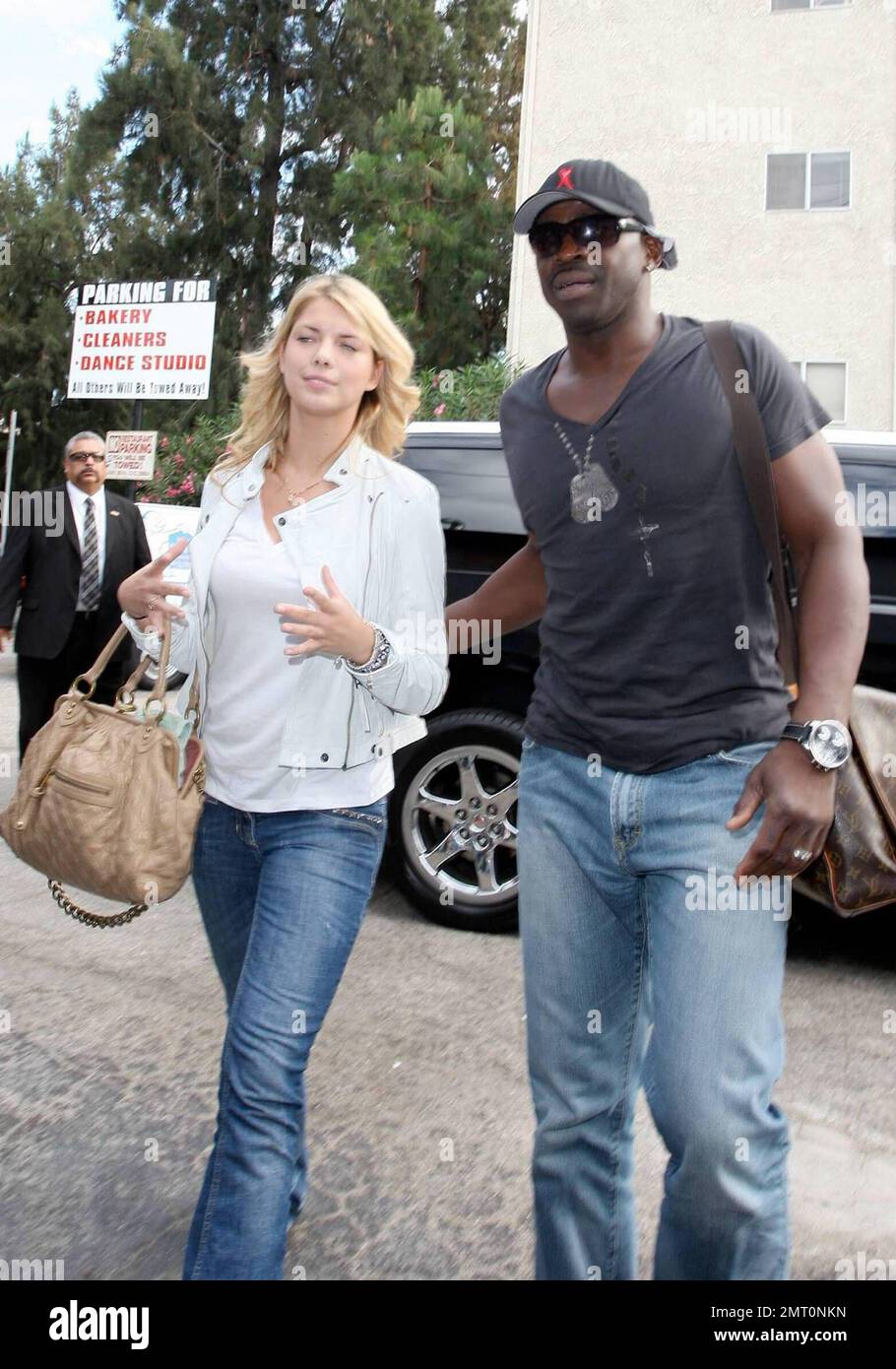 Michael Irvin and Anna Demidova arrive for rehearsal for "Dancing with ...