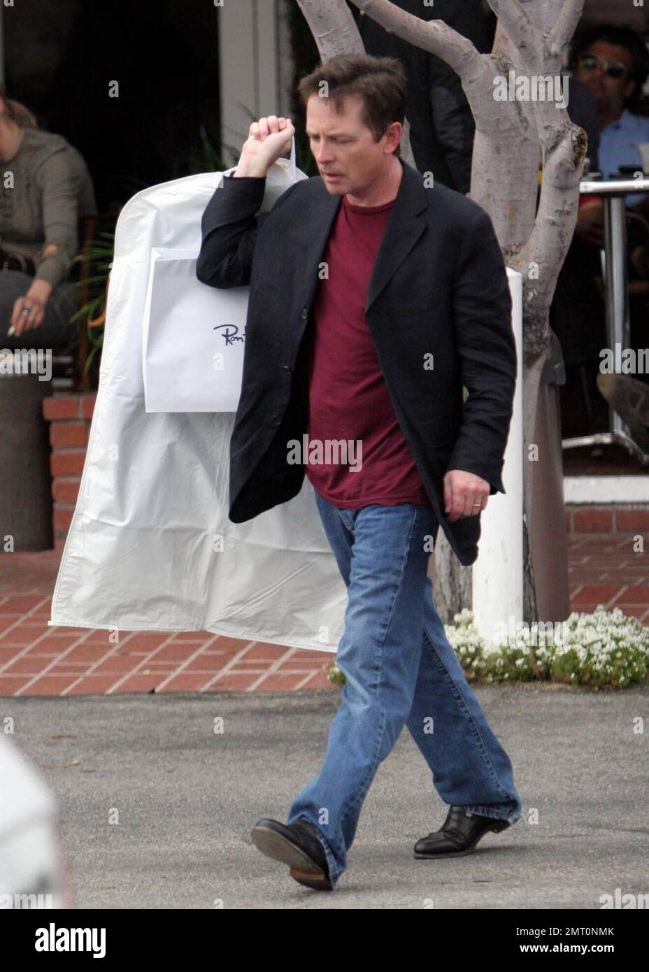 Exclusive!! Michael J Fox and wife Tracy Pollan shop at Fred Segal in ...