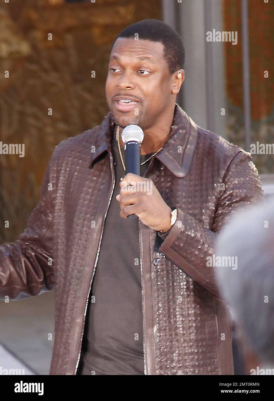 Chris Tucker at the Michael Jackson Hand & Footprint Ceremony held at ...