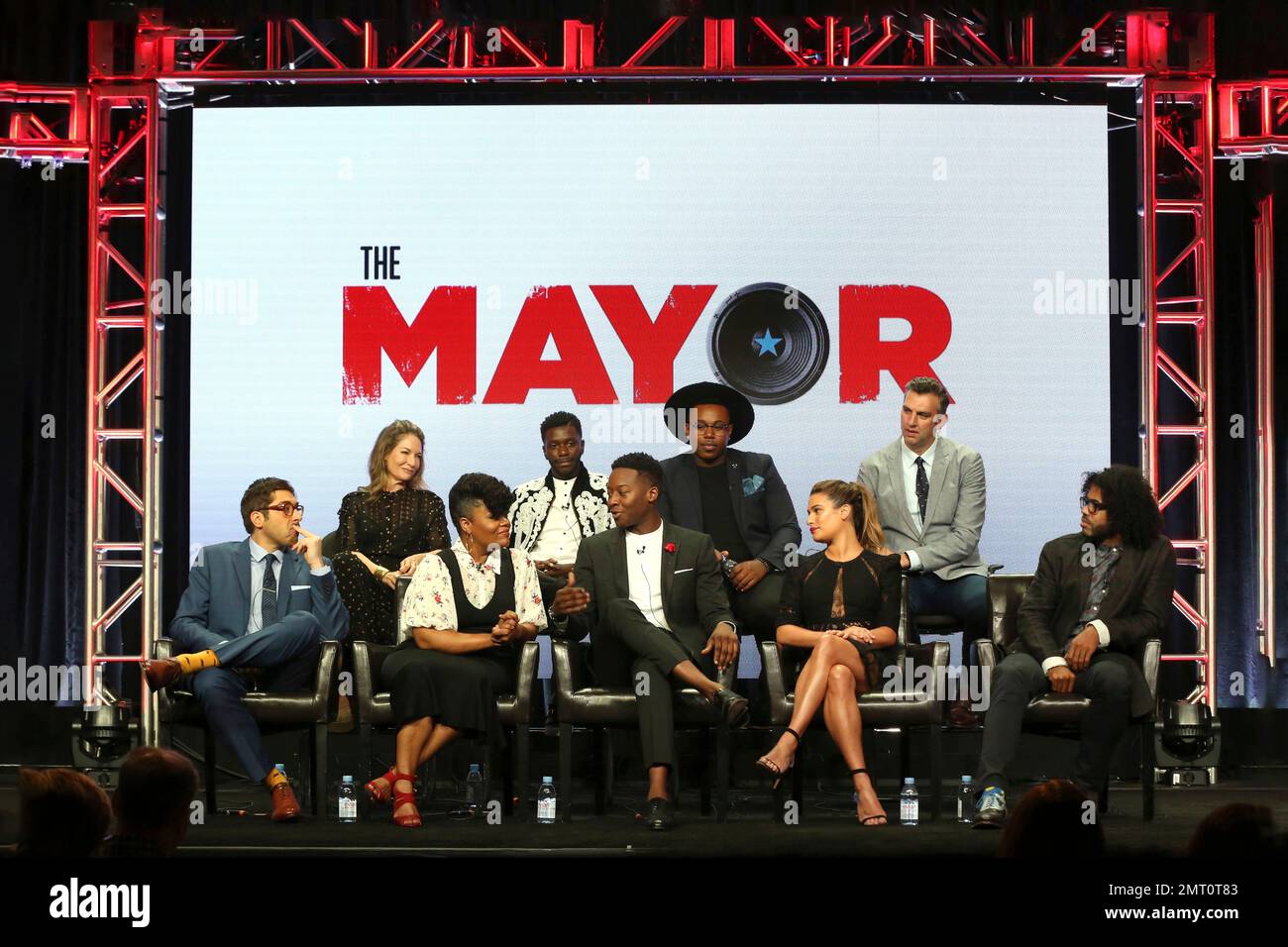 Jeremy Bronson, from left, Jamie Tarses, Yvette Nicole Brown, Bernard ...
