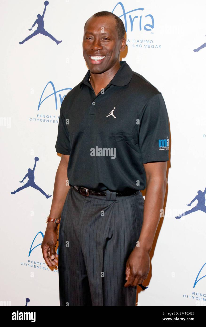 Al Joyner at the Michael Jordan Celebrity Invitational at Haze ...