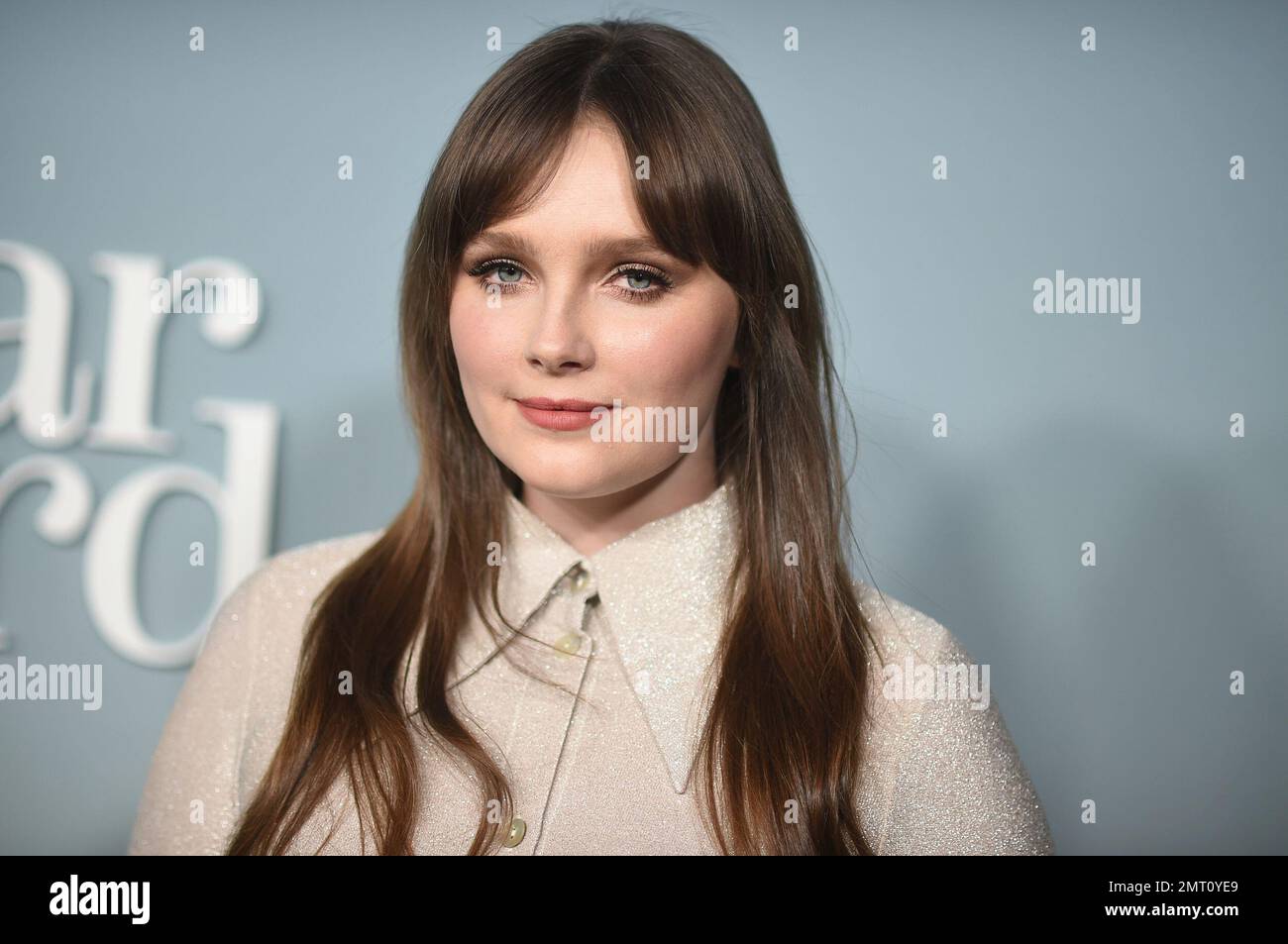 Amy Forsyth arrives at the premiere of "Dear Edward" on Tuesday, Jan ...