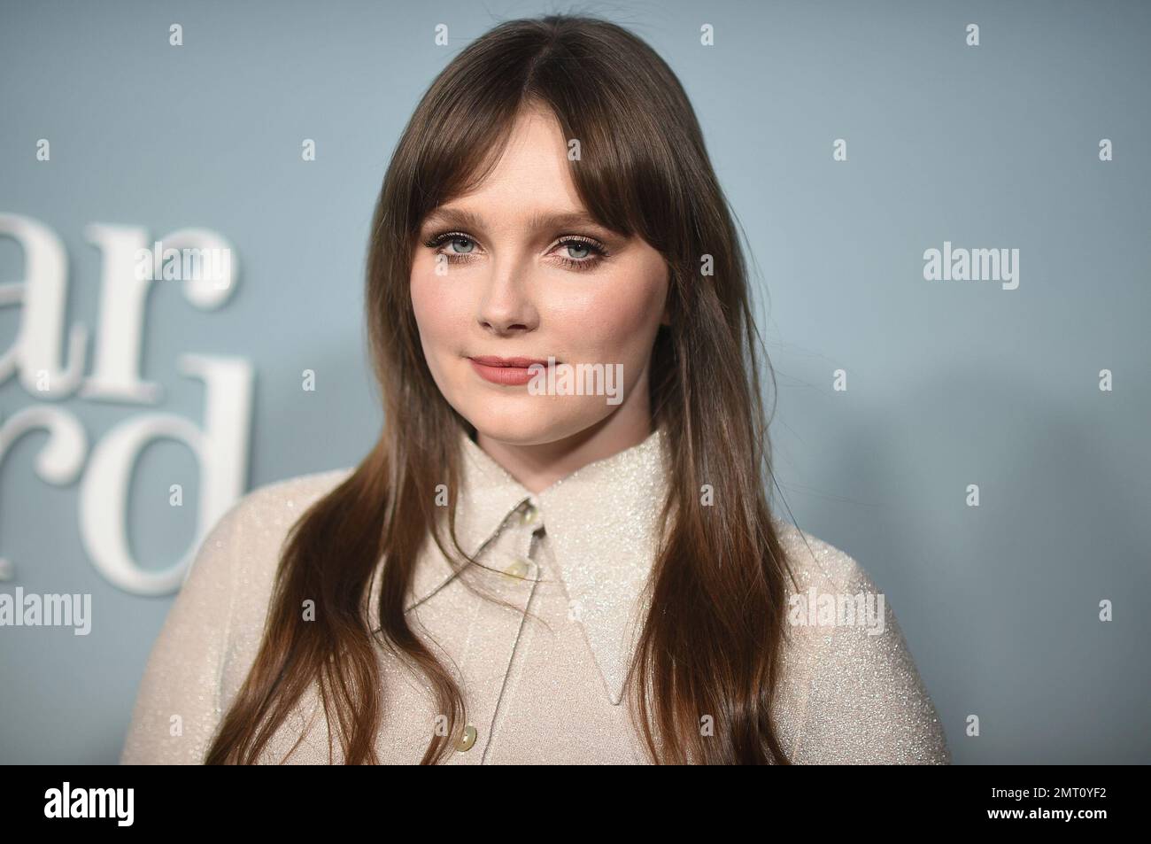 Amy Forsyth arrives at the premiere of "Dear Edward" on Tuesday, Jan ...