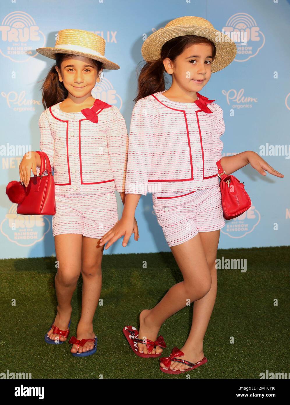 Bella and Chloe a.k.a. The Royal Twins arrive at the Special Screening ...
