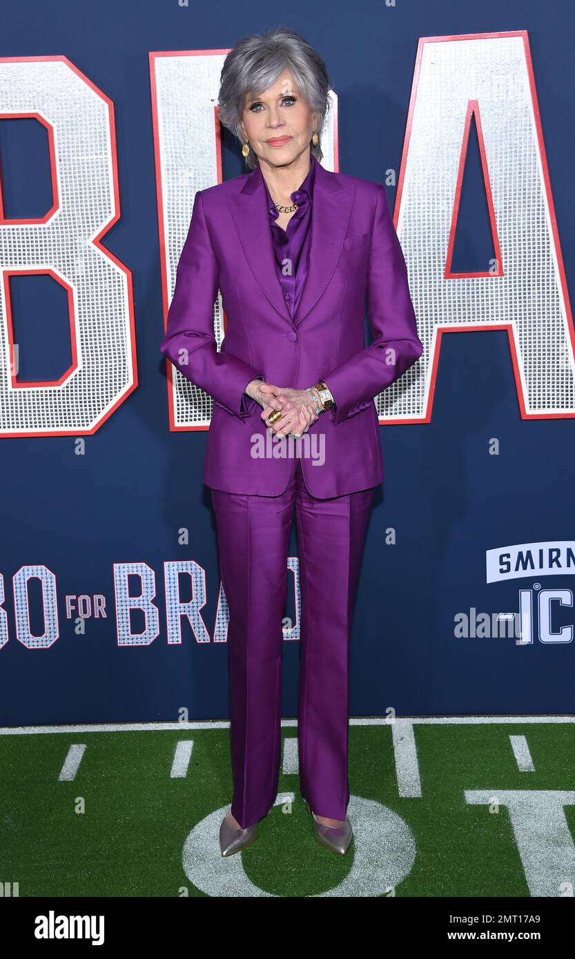 Westwood, CA. January 31, 2023, Jane Fonda arriving to the ’80 For ...
