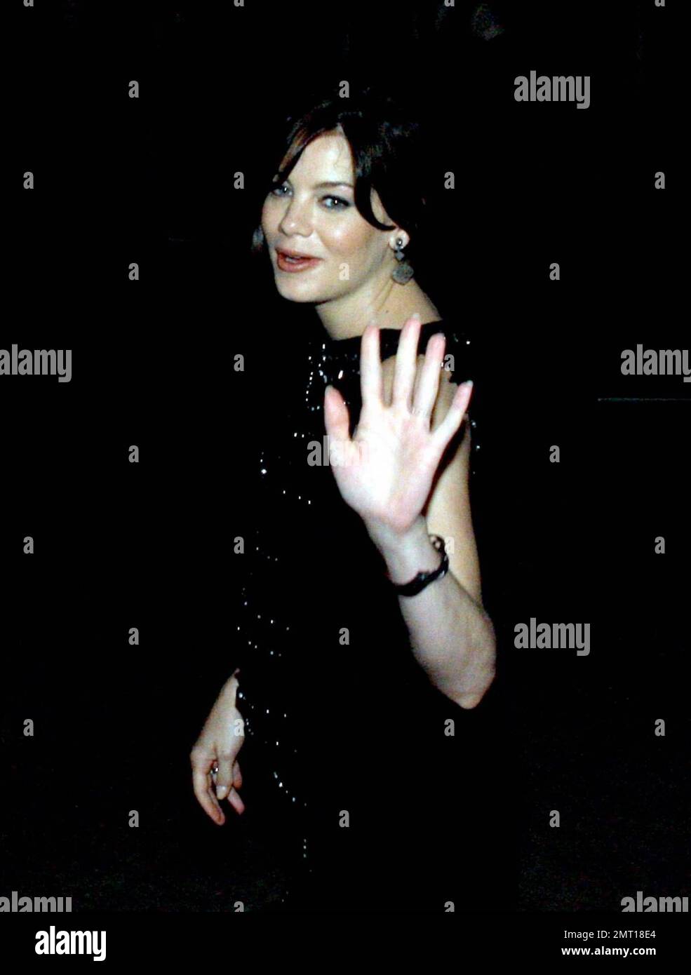 "Made of Honor" star Michelle Monaghan signs autographs on Hollywood ...