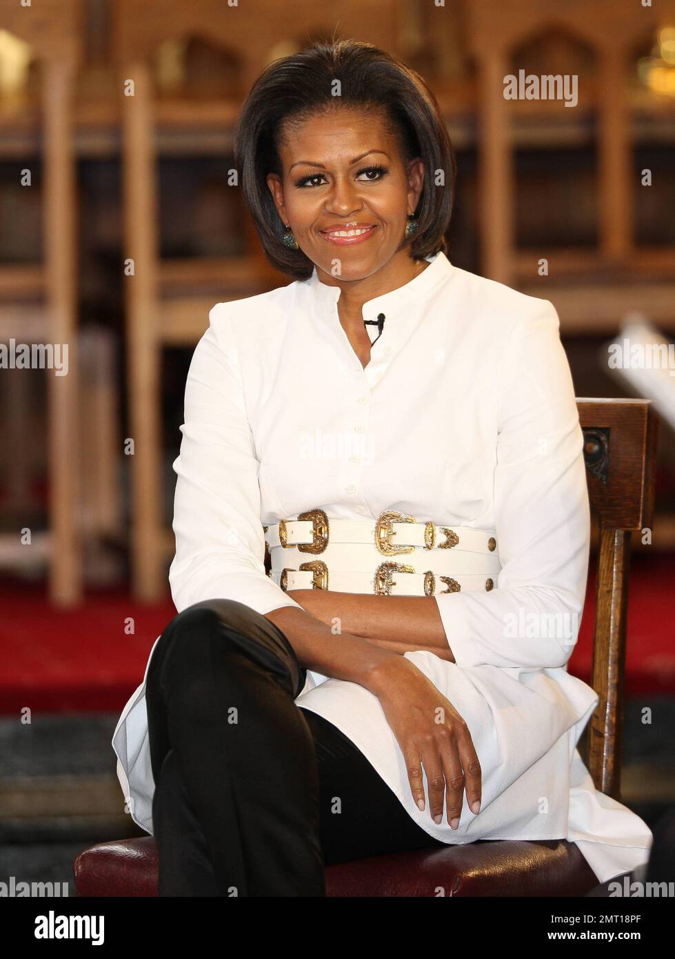 US First Lady Michelle Obama visits Oxford University, Oxford, UK, 05 ...