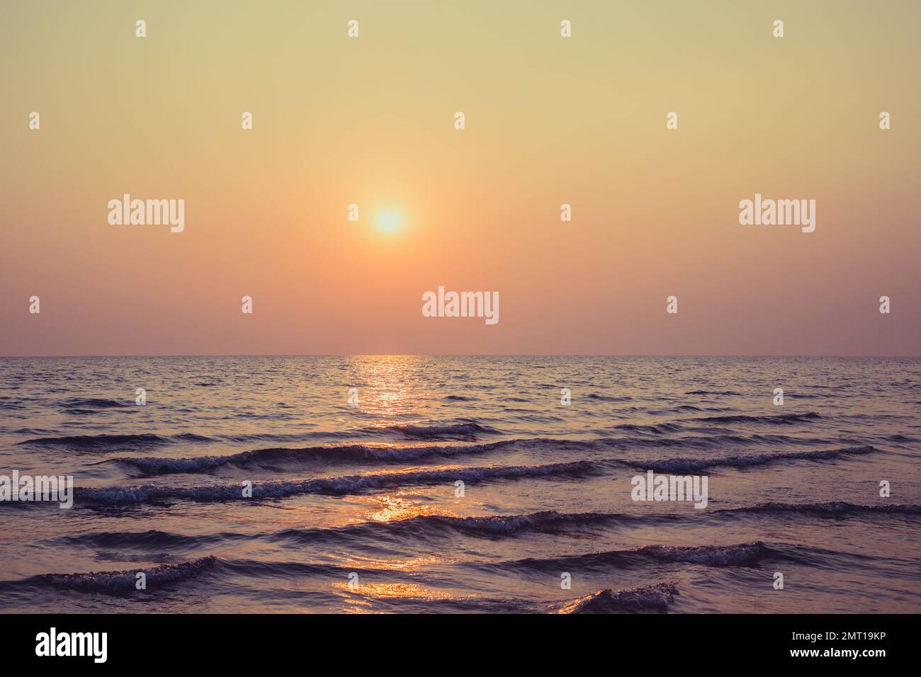 Sky and beach before sunset background Stock Photo - Alamy