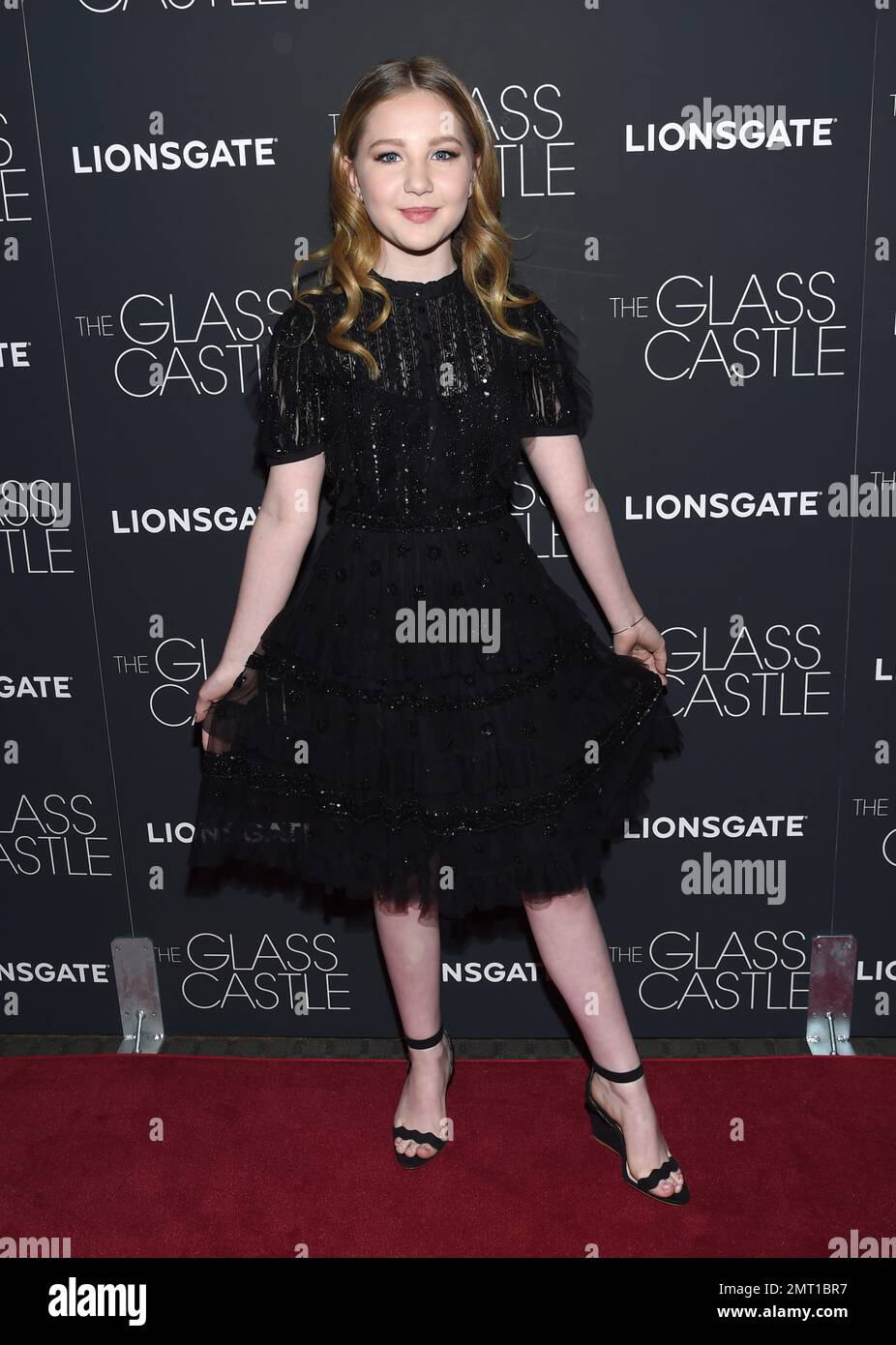 Ella Anderson attends the premiere of "The Glass Castle" at the SVA ...
