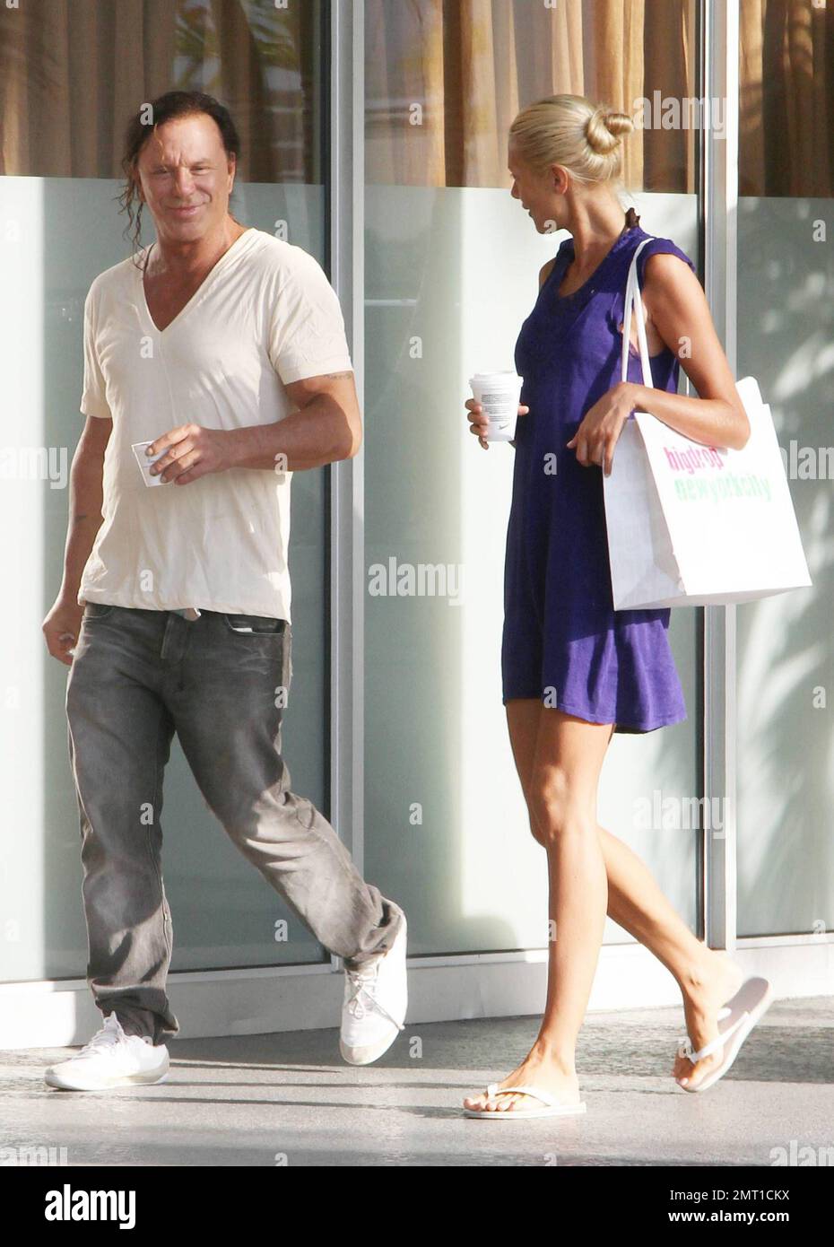 Oscar nominated actor and co-star of the upcoming "Iron Man 2" Mickey ...