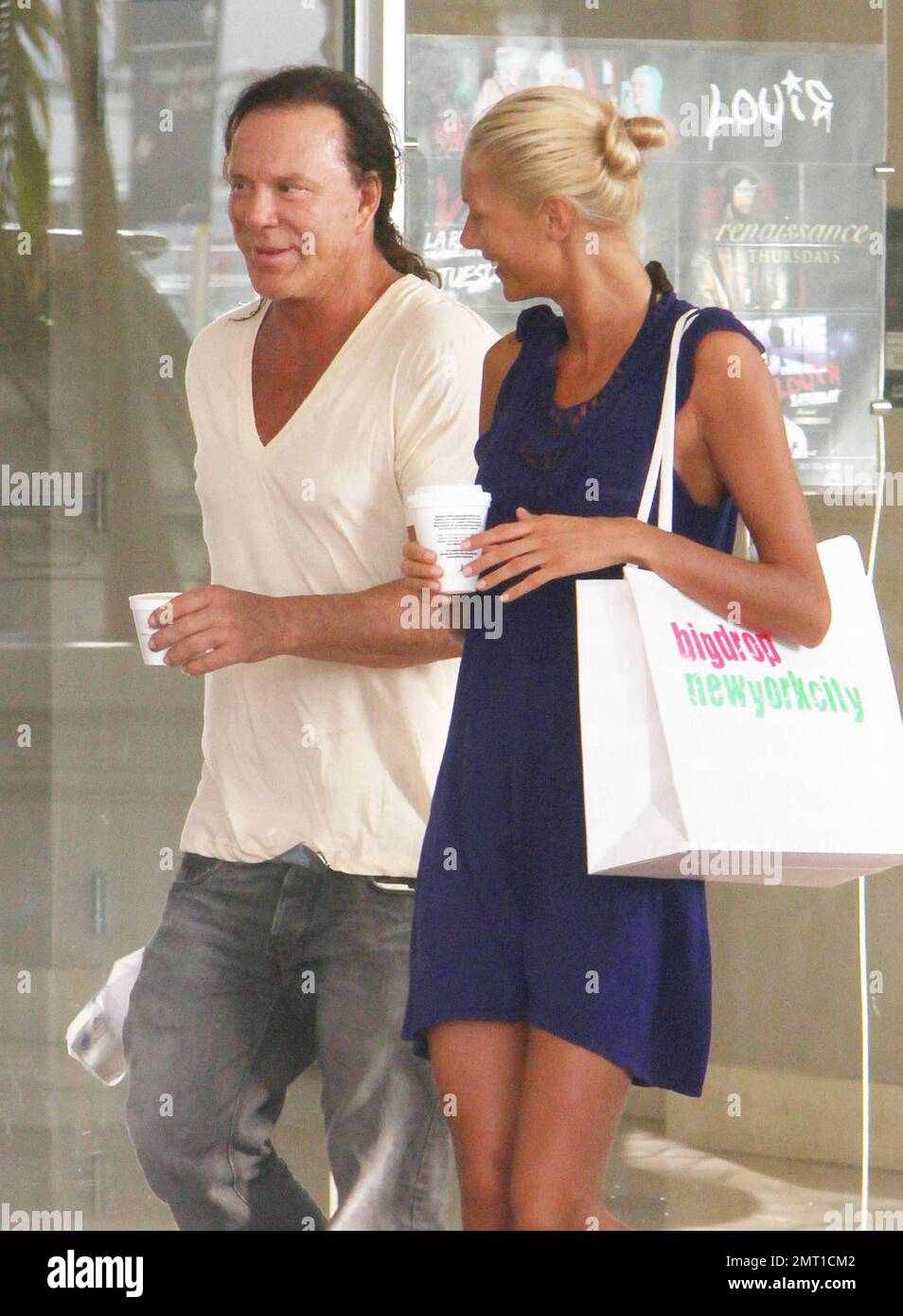 Oscar nominated actor and co-star of the upcoming "Iron Man 2" Mickey ...