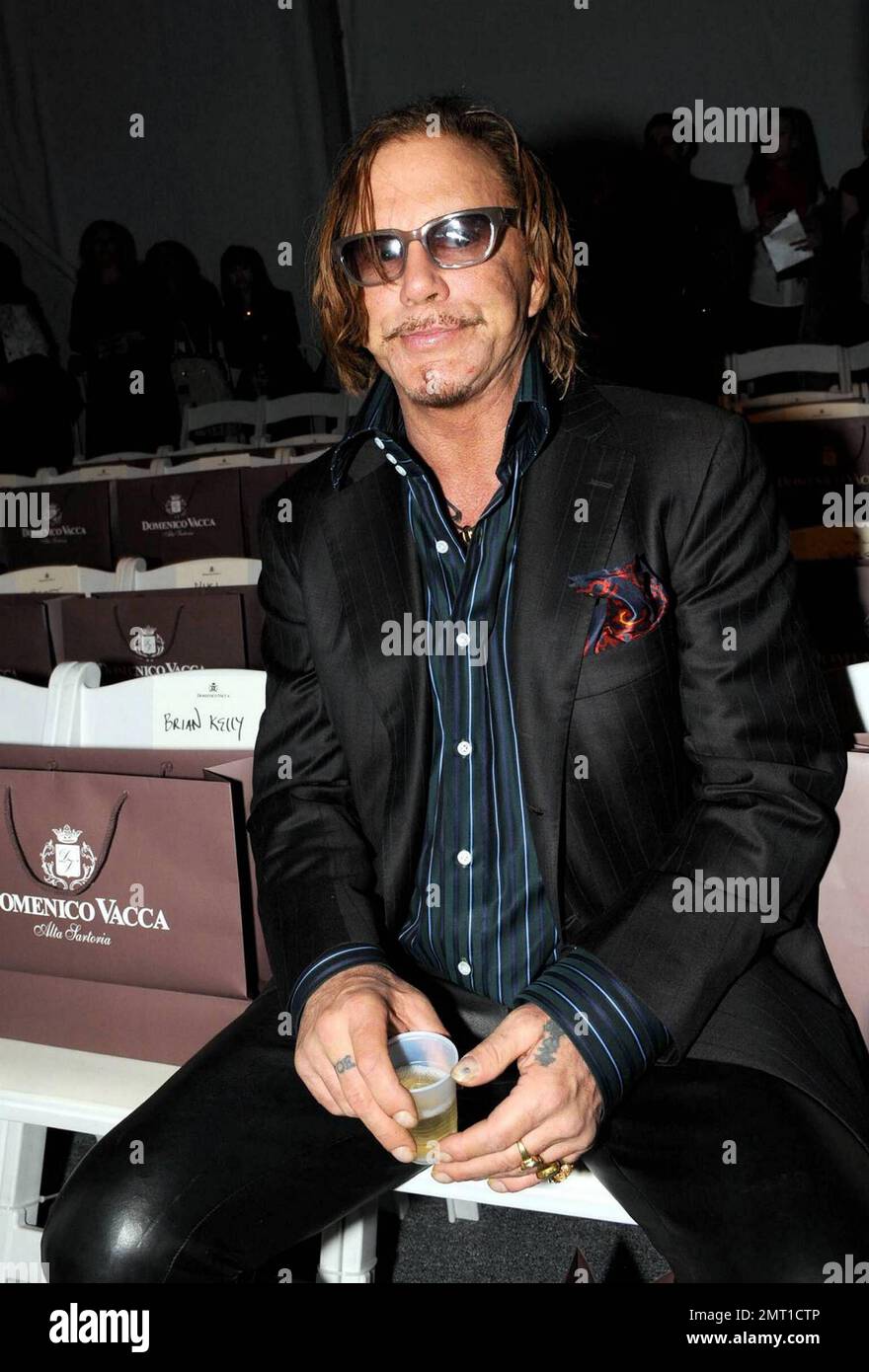 Oscar-nominated actor for "The Wrestler" Mickey Rourke attends the ...