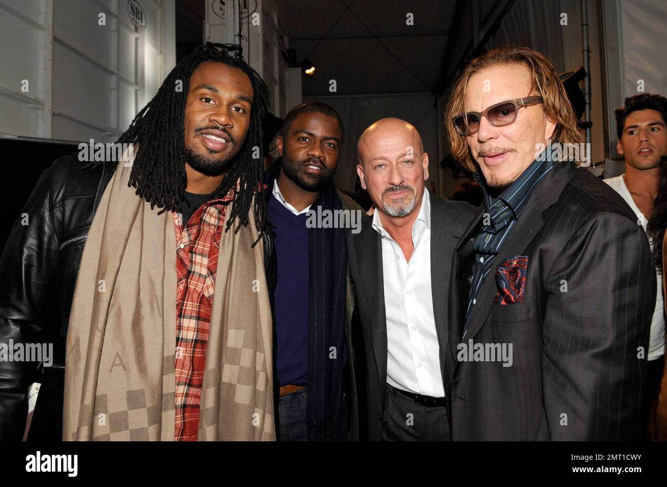 Oscar-nominated actor for "The Wrestler" Mickey Rourke attends the ...