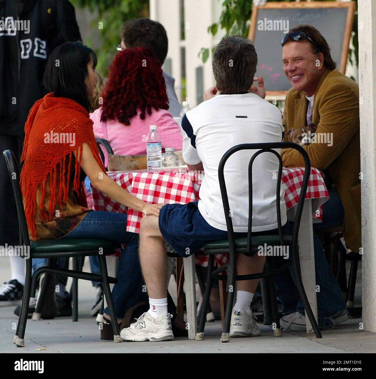 Exclusive!! Mickey Rourke takes his dog Loki, a Chihuahua-Terrier mix ...