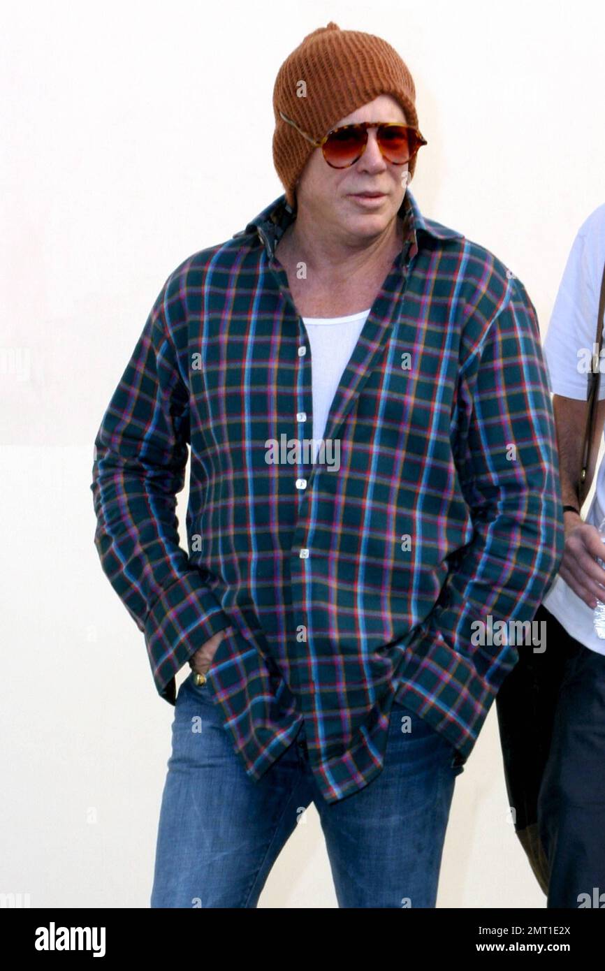 Mickey rourke 2012 hi-res stock photography and images - Alamy