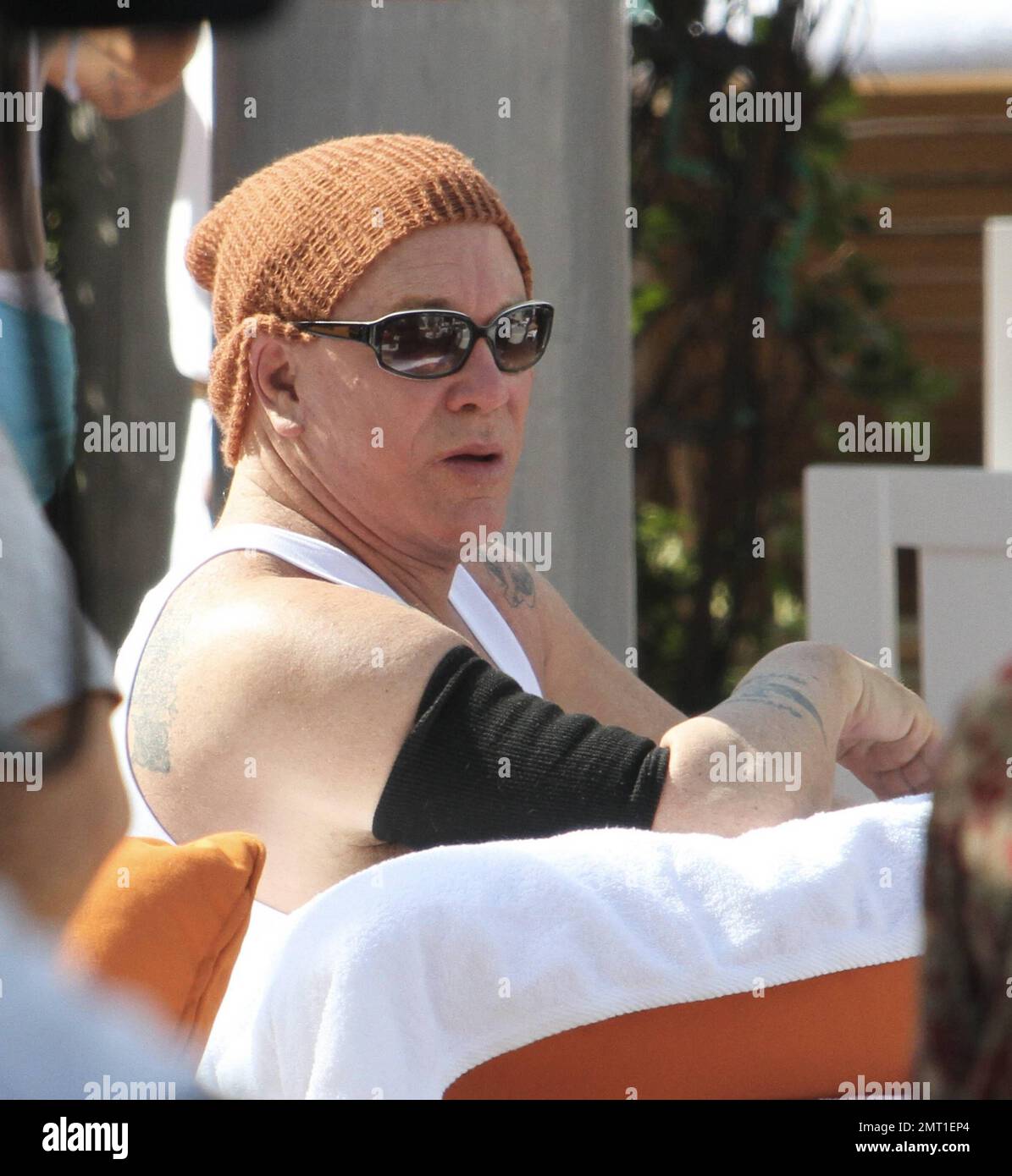 Mickey rourke 2012 hi-res stock photography and images - Alamy