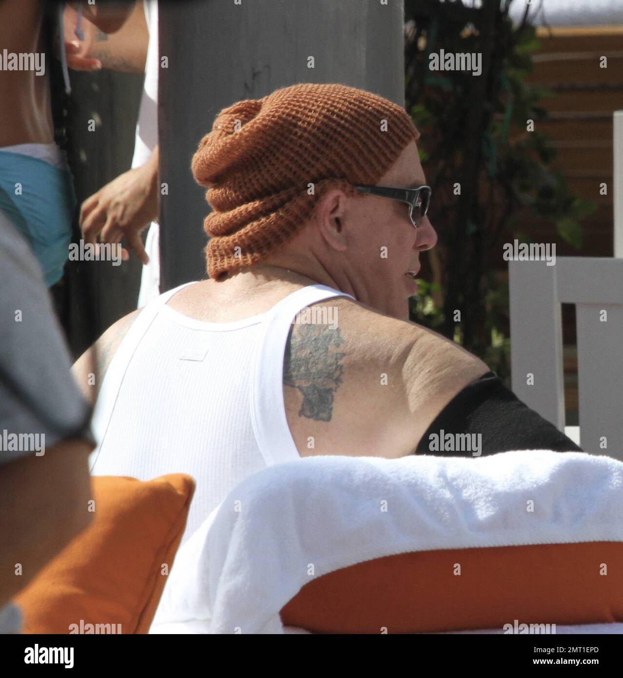 Mickey rourke 2012 hi-res stock photography and images - Alamy