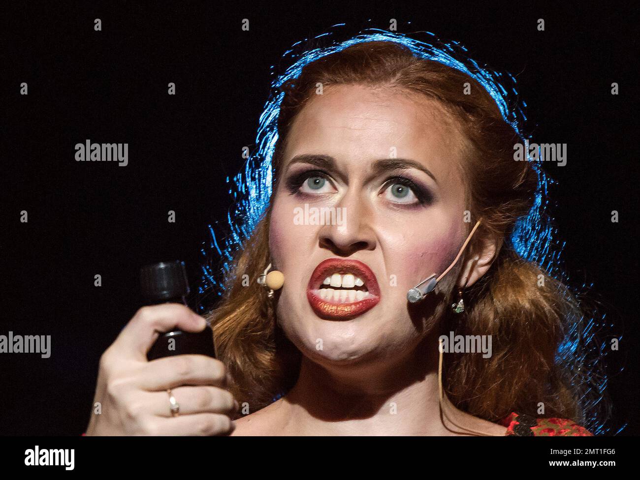 In this Aug. 8, 2017 photo Russian soprano Elena Stikhina as 'Leonora ...